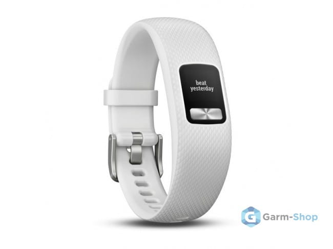 Умный браслет белый Garmin Vivofit 4 010-01847-11 - Фитнес-браслеты в ...