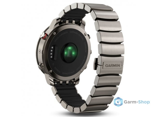 Умные часы титановые с титановым браслетом Garmin Fenix Chronos 010 ...