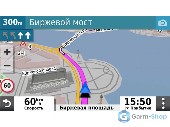Навигатор Garmin DriveSmart 55 Russia MT 010-02037-46 - Автонавигаторы ...
